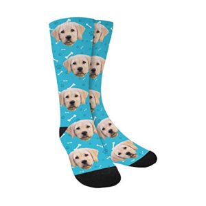 custom your face beloved face socks for men women