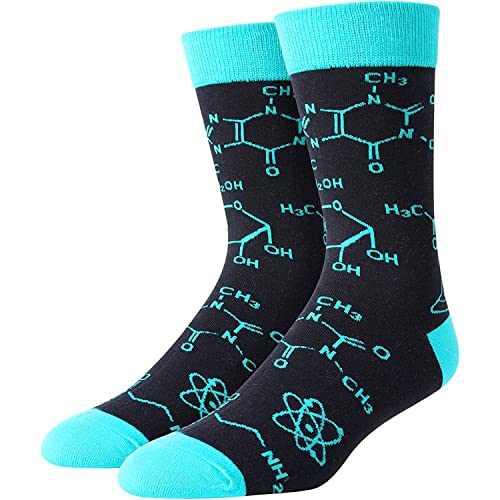 sockfun Chemistry Socks Chemistry Gifts for Men Science Socks Science Gifts for Teens, Gifts for Science Lovers Gifts for Scientists Science Stocking Stuffers