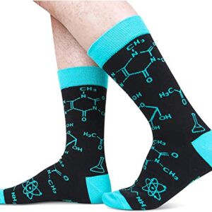 sockfun Chemistry Socks Chemistry Gifts for Men Science Socks Science Gifts for Teens, Gifts for Science Lovers Gifts for Scientists Science Stocking Stuffers