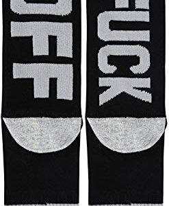 Coshang Fuck Off Socks Womens Funny Funky Casual Novelty Crew Socks Gift Dress Tube Stocking