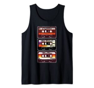 retro 80s 90s music cassette tape vintage stocking stuffer tank top