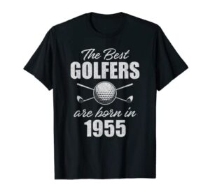 68 year old golfer: golfing golf 1955 68th birthday t-shirt