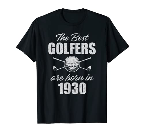 93 Year Old: Golfer Golfing Golf 1930 93rd Birthday T-Shirt