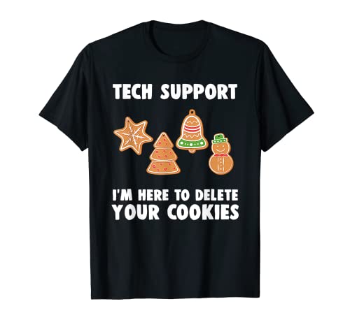 Funny Christmas Tech Support Shirt Computer Programme T-Shirt