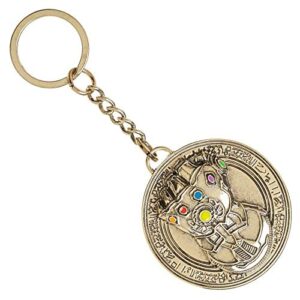 thanos infinity gauntlet keychain infinity stones marvel keychain