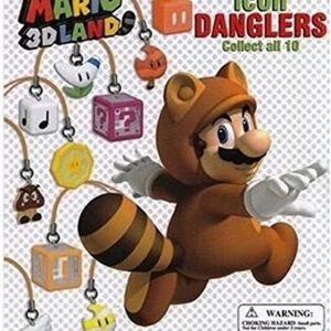 Takara Tomy Super Mario 3D Land Icon Danglers Approx.75 inch Keychain Fig-Music / Jump Block