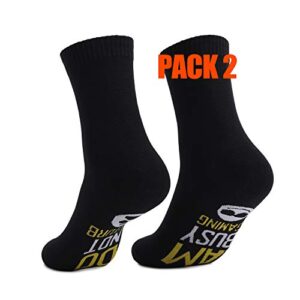 Im gaming Socks,do not disturb awesome funny gamer gifts for Teen Boys Teenage Mens Brother Gamer Kids Sons Husbands Boyfriends Guys Women (2 Pack)