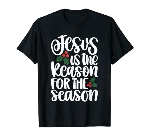 Christian Jesus The Reason Christmas Stocking Stuffer Gifts T-Shirt