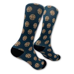 Lawyer Socks for Mens Fun Socks-Novelty Crazy Socks Crew Socks Funny Lawyer Gifts for Mens Womens