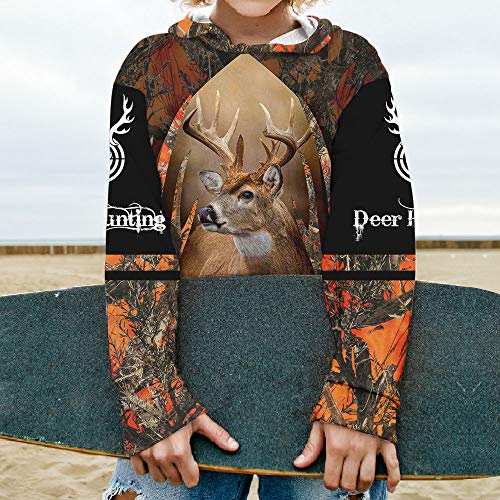 Unisex 3D Deer Hunting Hoodies (QL-LM341, L)