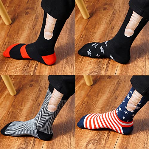 Show Off Socks, Show Off Funny Colorful Socks for Men Funny Gag Gift Novelty Socks, Funny Gifts for Women Men