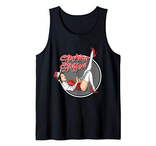 Sexy Holiday Christmas Lingerie Stocking Stuffer Tank Top