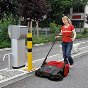 Haaga 677 Profi-line Battery Powered Triple Brush Sweeper, 31" Width