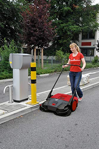 Haaga 677 Profi-line Battery Powered Triple Brush Sweeper, 31" Width