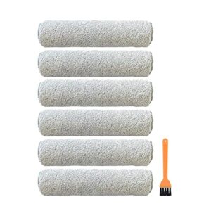 PSKOO 7Pcs Replacement Roller Brush Kit Parts Compatible with Uwant X100 Household Wet Dry Sweeper Cleaning Tool Mian Brush Home