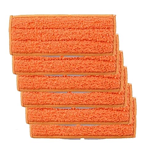 Youyaa Home Cleaning 6 Pack Washable Damp Sweeping Pads fit for fit for Braava Jet 240 241 Cleaner Spare Parts Vacuum Cleaner