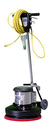 USA-CLEAN X17SS Floor Scrubber Machine - 17 inch (432mm) Cleaning Path - Industrial Commercial Use, Walk-Behind, Plug-in Electric, Quiet, and Easy to Use