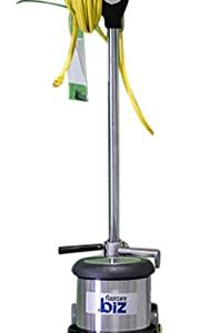 USA-CLEAN X17SS Floor Scrubber Machine - 17 inch (432mm) Cleaning Path - Industrial Commercial Use, Walk-Behind, Plug-in Electric, Quiet, and Easy to Use