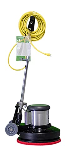 USA-CLEAN X17SS Floor Scrubber Machine - 17 inch (432mm) Cleaning Path - Industrial Commercial Use, Walk-Behind, Plug-in Electric, Quiet, and Easy to Use