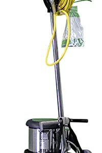 USA-CLEAN X17SS Floor Scrubber Machine - 17 inch (432mm) Cleaning Path - Industrial Commercial Use, Walk-Behind, Plug-in Electric, Quiet, and Easy to Use