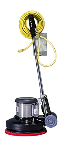 USA-CLEAN X17SS Floor Scrubber Machine - 17 inch (432mm) Cleaning Path - Industrial Commercial Use, Walk-Behind, Plug-in Electric, Quiet, and Easy to Use