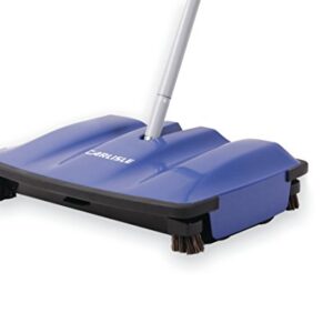 CFS 3640014 Duo-Sweeper ABS Multi-Surface Floor Sweeper, 1/2" Length Brush, 8" Length x 12" Width x 2-1/2" Height, Blue