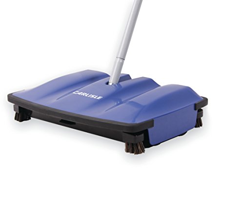 CFS 3640014 Duo-Sweeper ABS Multi-Surface Floor Sweeper, 1/2" Length Brush, 8" Length x 12" Width x 2-1/2" Height, Blue