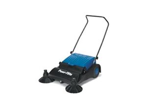 powr-flite ps320 manual push sweeper, 32″