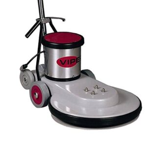 viper cleaning equipment vn1500 venom series high speed floor burnisher, 20″ deck size, 1500 rpm brush speed, 110v, 50′ power cable, 1.5 hp, 2 5″ non-marking wheels