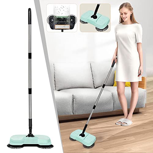 Hand Push Sweeper Household Lazy Three-in-one Suction Sweeper Cleaning Machine Floor Stall (47 in)