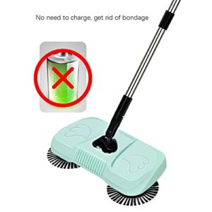 Hand Push Sweeper Household Lazy Three-in-one Suction Sweeper Cleaning Machine Floor Stall (47 in)