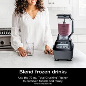 Ninja BL770AMZ Mega Kitchen System, 72 oz. Pitcher, 8-Cup Food Processor, 16 oz. Single Serve Cup, 1500-Watt, Black