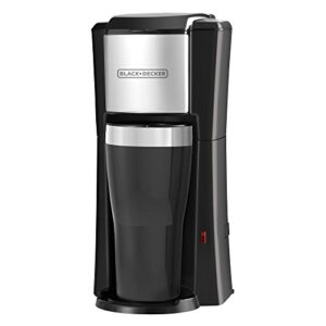 black+decker single serve coffeemaker,0.47 liters, black, cm618