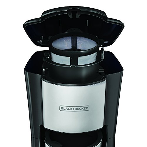 BLACK+DECKER Single Serve Coffeemaker,0.47 Liters, Black, CM618