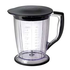 Ninja QB1004 Blender/Food Processor with 450-Watt Base, 48oz Pitcher, 16oz Chopper Bowl, and 40oz Processor Bowl for Shakes, Smoothies, and Meal Prep,Black