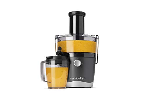 NutriBullet Juicer Centrifugal Juicer Machine for Fruit, Vegetables, and Food Prep, 27 Ounces/1.5 Liters, 800 Watts, Gray NBJ50100