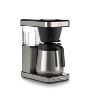 oxo brew 8 cup coffee maker, stainless steel