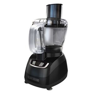 black+decker 8-cup food processor, black, fp1600b