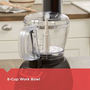 BLACK+DECKER 8-Cup Food Processor, Black, FP1600B