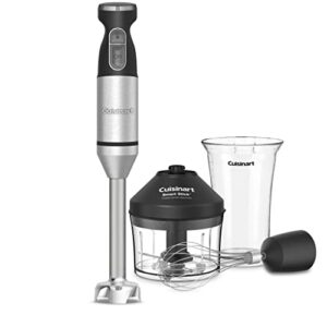 cuisinart csb-179 smart stick variable speed hand blender, stainless steel