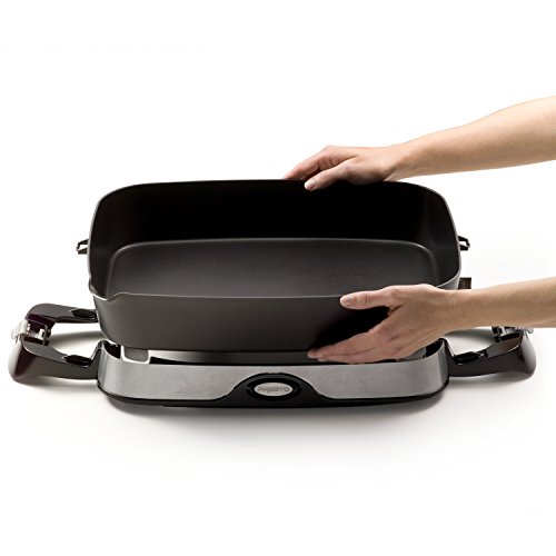 Presto 06857 16-inch Electric Foldaway Skillet, Black