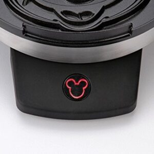 Disney DCM-12 Mickey Mouse Waffle Maker, Red 6 Inch