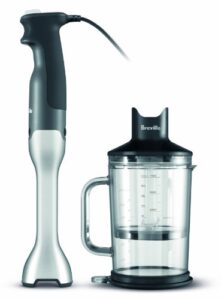 breville bsb510xl control grip immersion blender, stainless steel