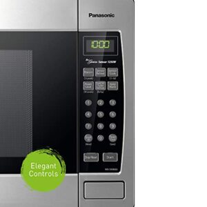 Panasonic Microwave Oven NN-SN966S Stainless Steel Countertop/Built-In with Inverter Technology and Genius Sensor, 2.2 Cubic Foot, 1250W