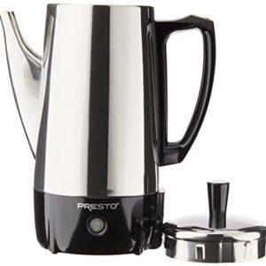 Presto 02822 6-Cup Stainless-Steel Coffee Percolator