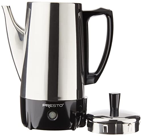 Presto 02822 6-Cup Stainless-Steel Coffee Percolator