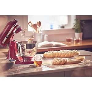 KitchenAid KSM150PSER Artisan Tilt-Head Stand Mixer with Pouring Shield, 5-Quart, Empire Red