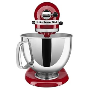 KitchenAid KSM150PSER Artisan Tilt-Head Stand Mixer with Pouring Shield, 5-Quart, Empire Red