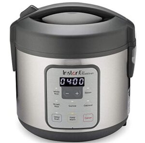 instant zest 8 cup one touch rice cooker, from the makers of instant pot, steamer, cooks rice, grains, quinoa and oatmeal, no pressure cooking functionality