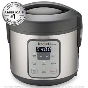 Instant Zest 8 Cup One Touch Rice Cooker, From the Makers of Instant Pot, Steamer, Cooks Rice, Grains, Quinoa and Oatmeal, No Pressure Cooking Functionality